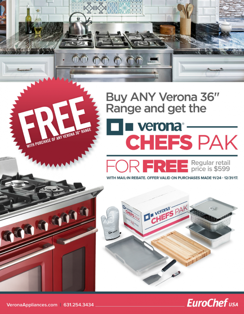 CHEFS PAK HOLIDAY PROMOTION